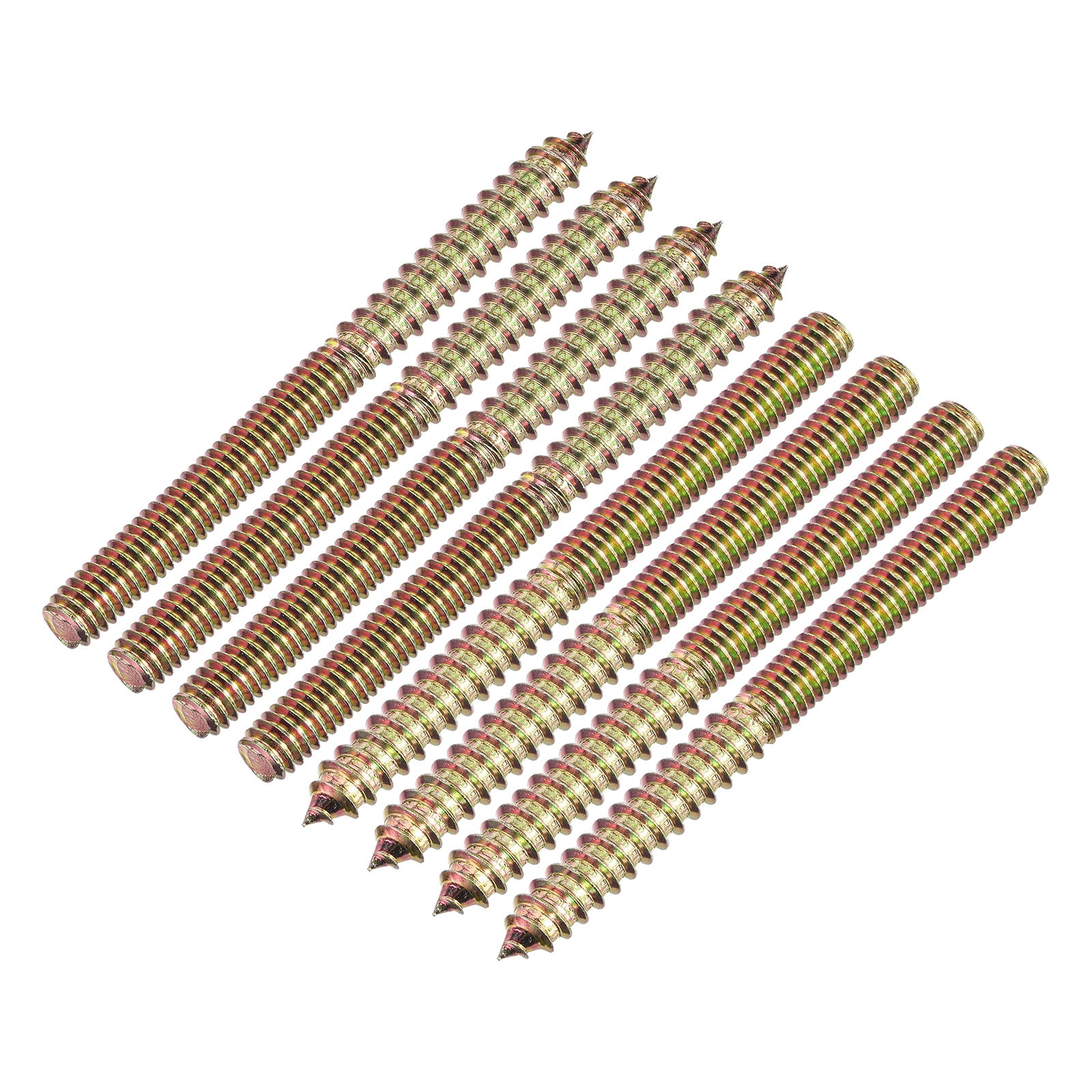 5/16-18x3-3/4" Hanger Bolts, 8 Pack Double Ended Screws Wood Dowel ...