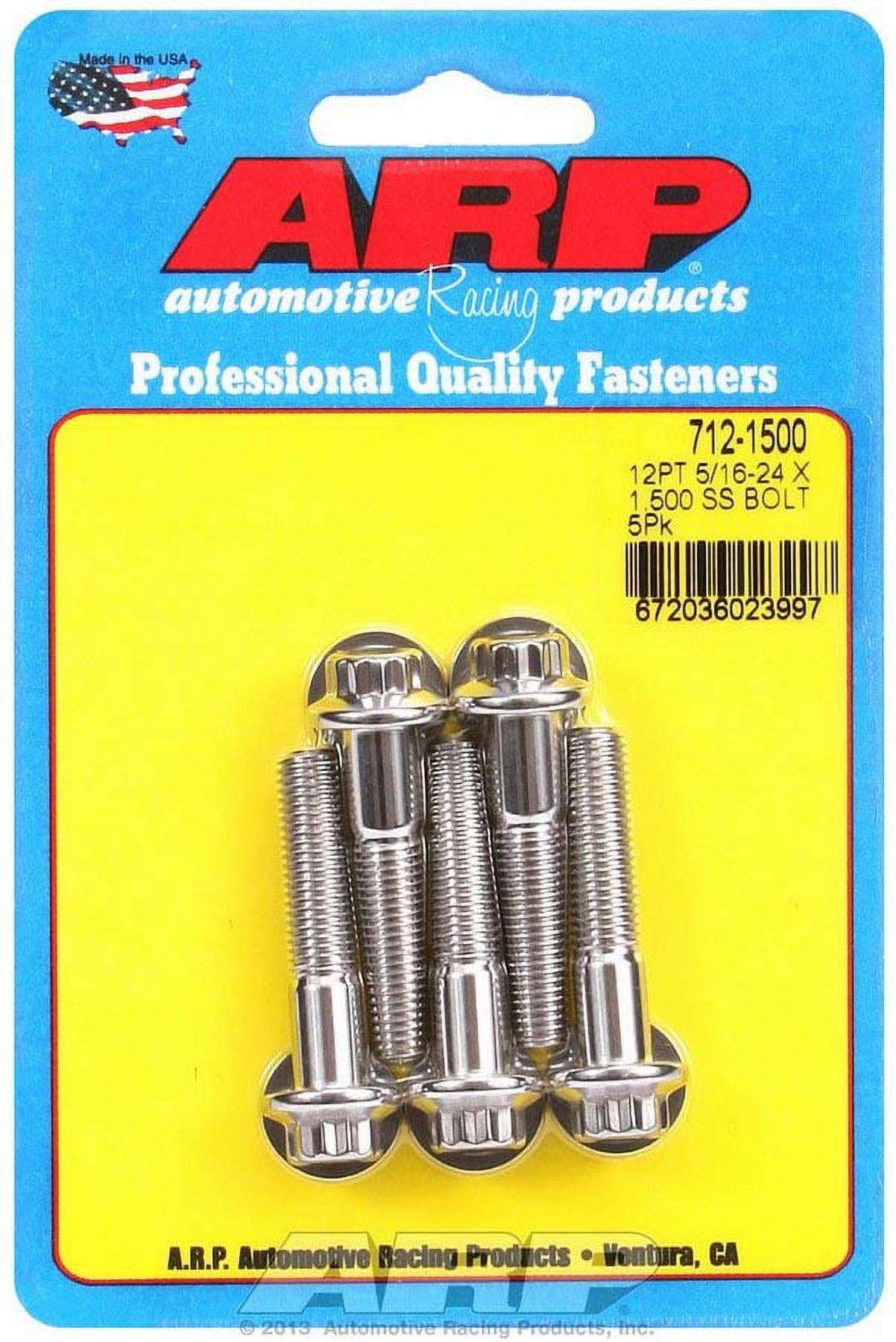 5/16-24 X 1.500 12PT SS BOLTS - Walmart.com
