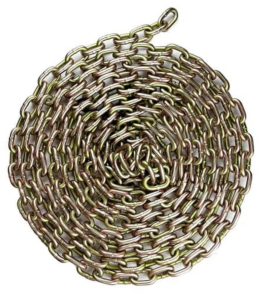 5/16 25-ft G7 4700lbs, Welded Chain, Transport Chain, Heavy Duty, Heat Treated Carbon Steel Weld ...