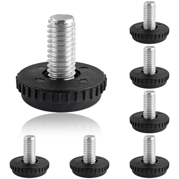 5/16"-18 Thread Levelers, 8 PCS Adjustable Furniture Feet, Screw in ...
