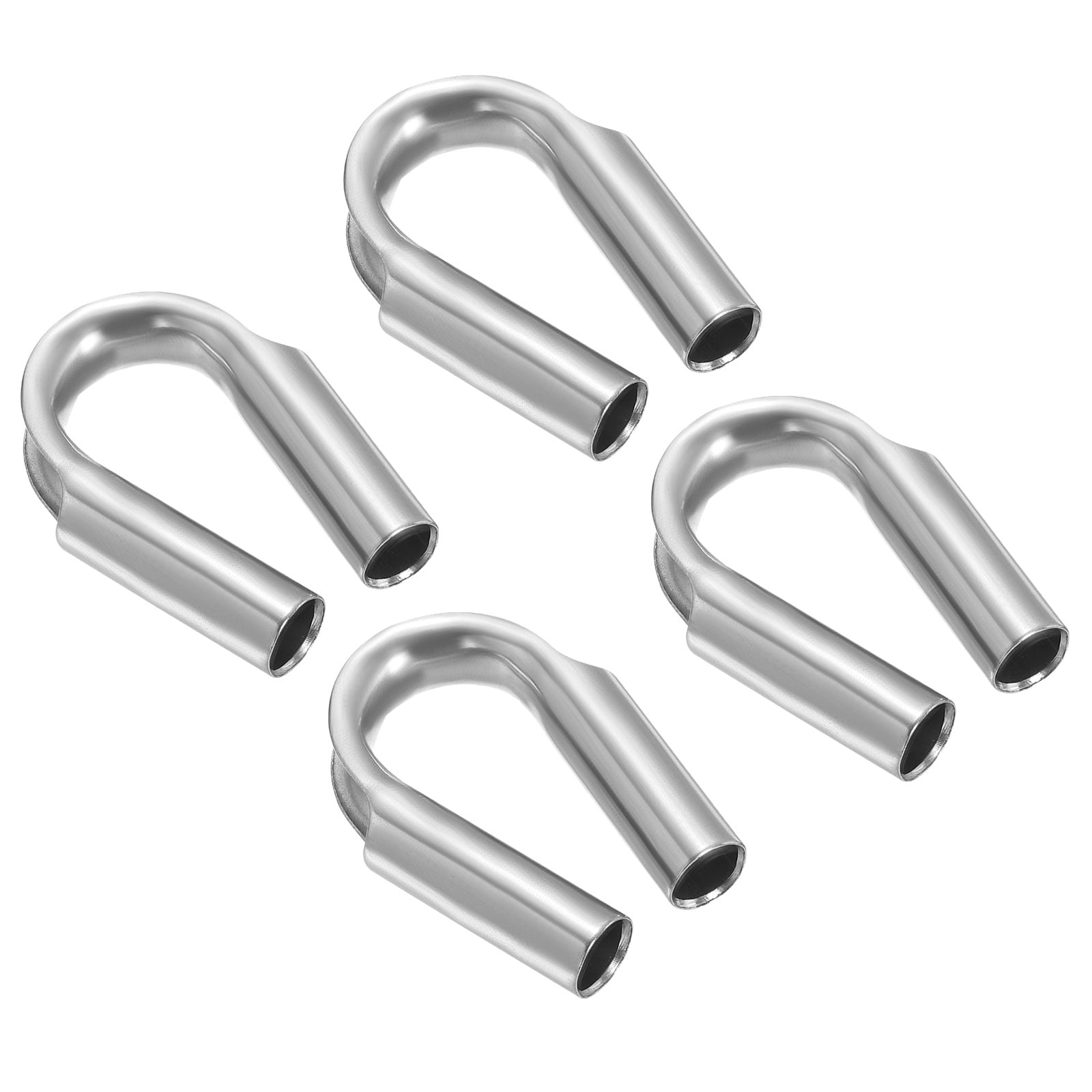 5/16"/ 8mm Wire Rope Tube Thimble 304 Stainless Steel Rope Thimbles ...