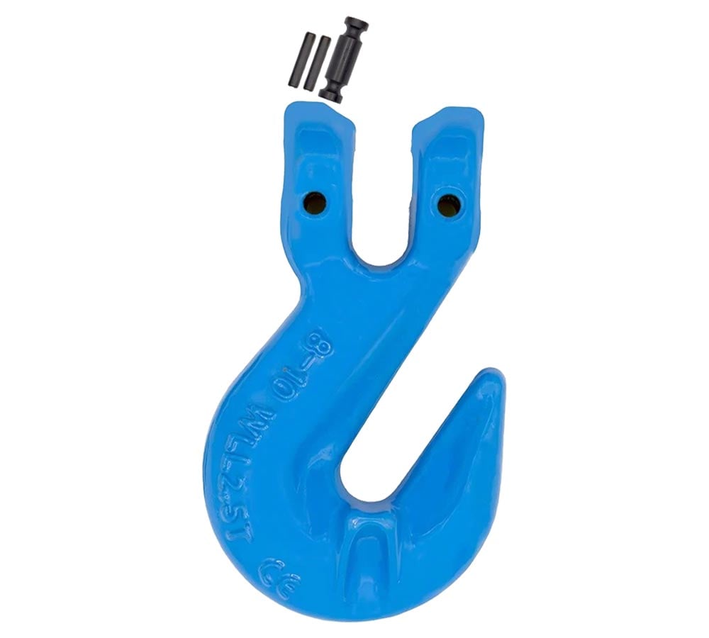 5/16" Grade 100 Cradle Clevis Grab Hook for Lifting - 5,500 LBS WLL ...