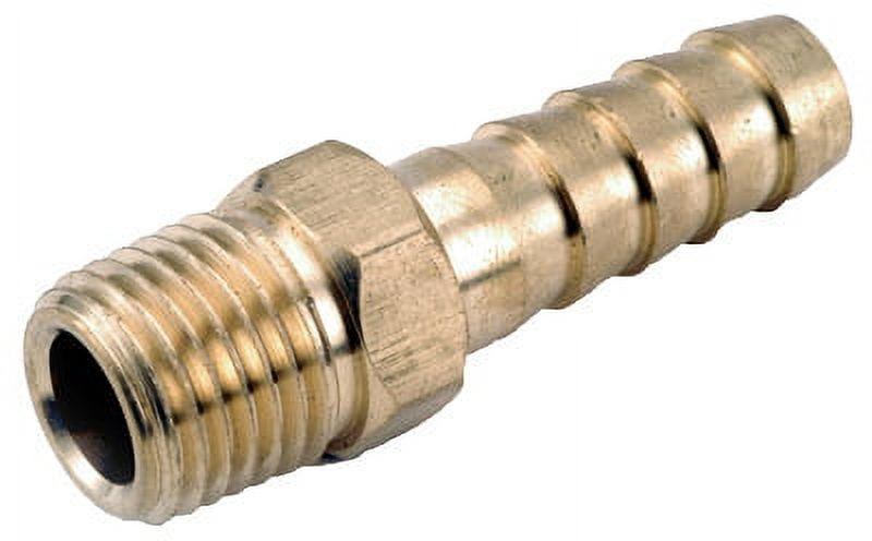 5/16" Hose I.Dx 3/8" Male Pipe Thread Brass Barb Insert Lead Free Comp ...
