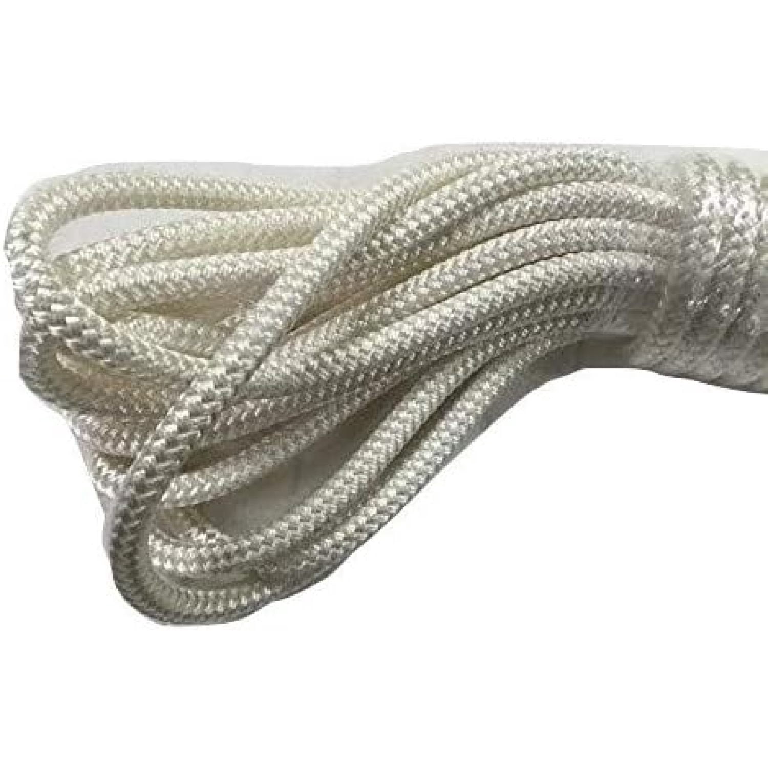 5/16 Inch by 60 Feet Double Braid Polyester Rope White - Walmart.com