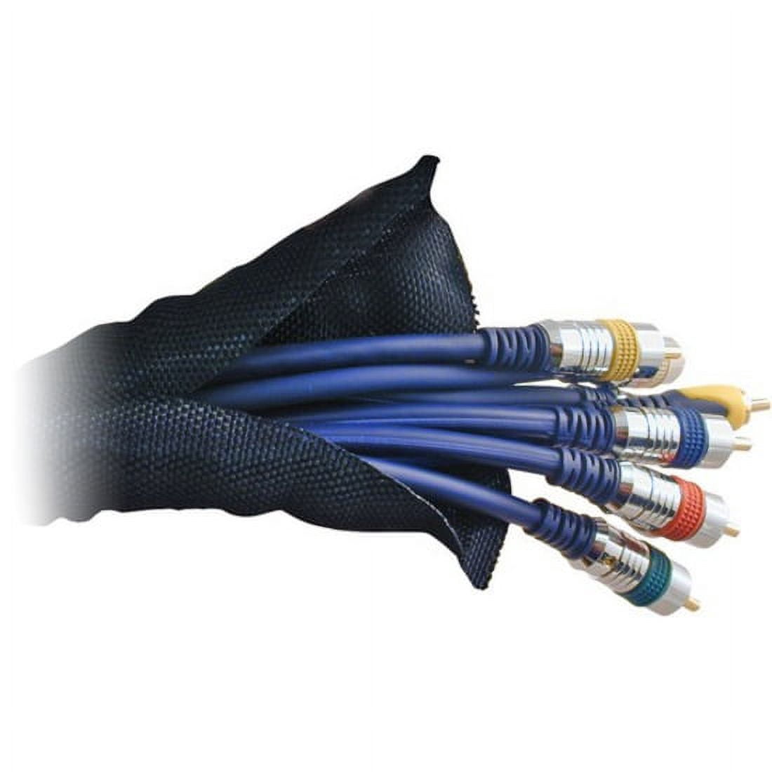 5/16" SNAKESKIN Wire Cable Cover - black - Walmart.com