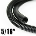 5/16"Split Wire Loom Corrugated Conduit Manage Protect Conceal Cord ...
