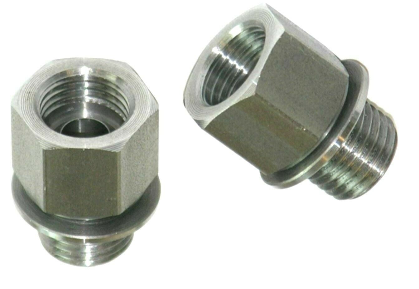 5/16" Transmission line Adapter Fittings & Washers 4pc Set 1960-1987 GM ...