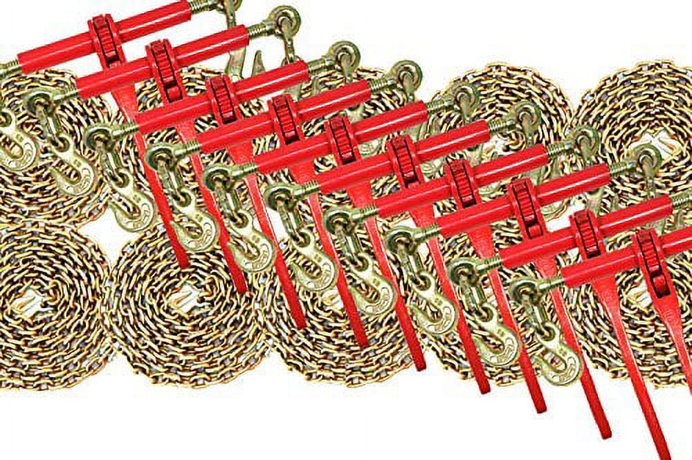 5/16 Transport Hauling Load Package - 10x Ratchet Binders - 10x 20 ...