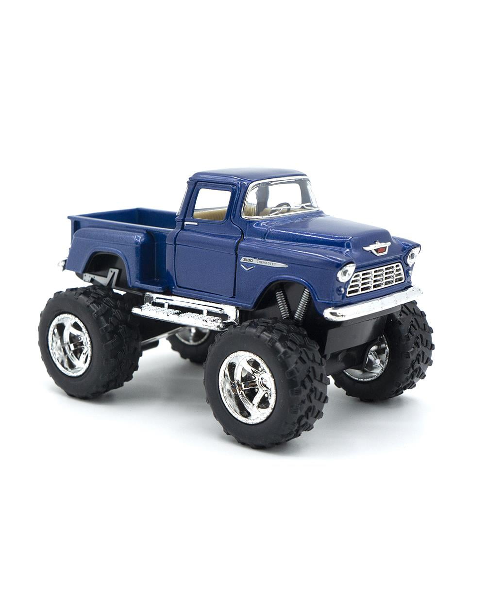 5 1955 Chevy Stepside with Monster Wheels Diecast Model Toy Car, but NO ...