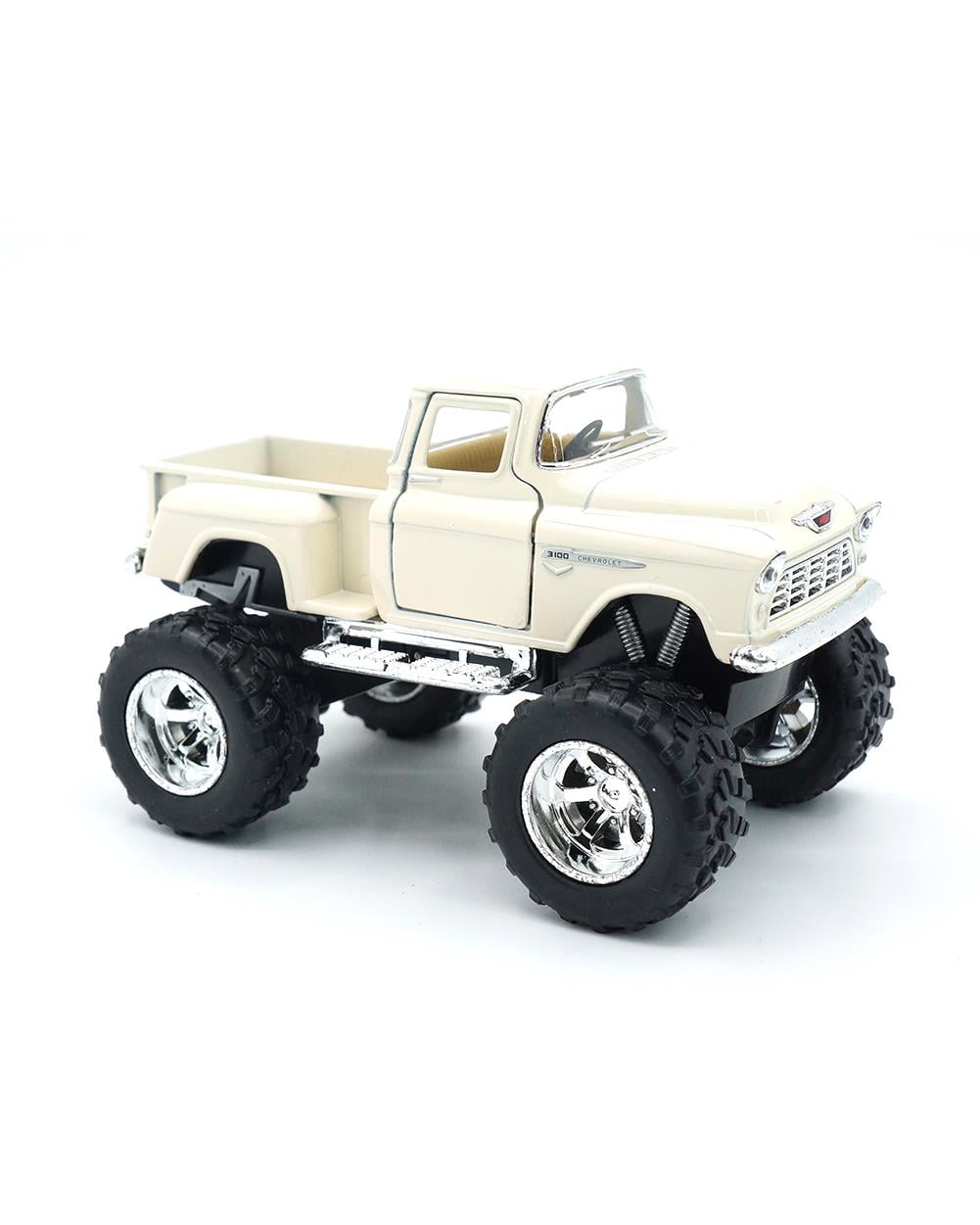 5 1955 Chevy Stepside with Monster Wheels Diecast Model Toy Car, but NO ...