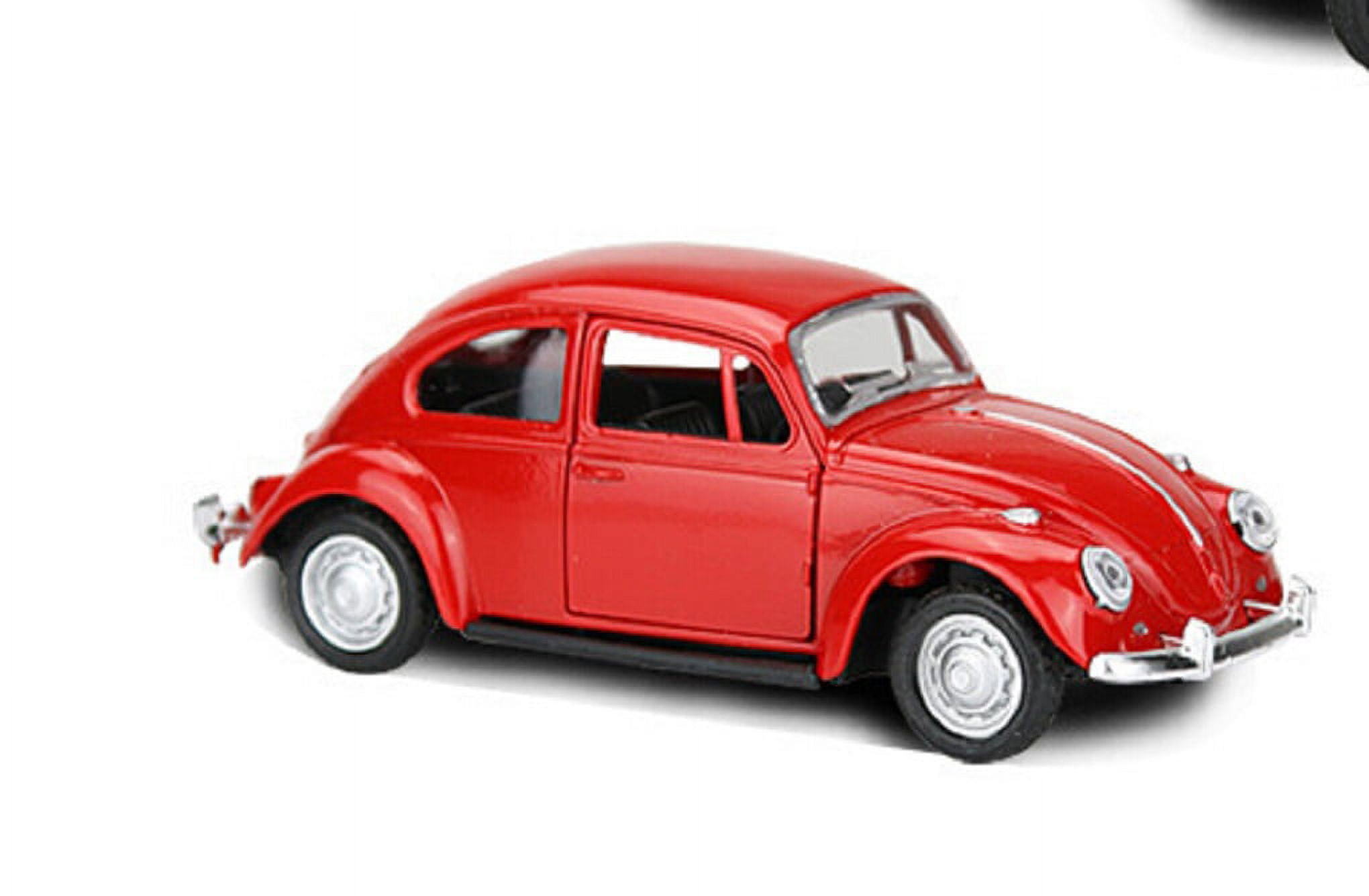 5 1967 Classic Die Cast Volkwagen Beetle Car Diecast Model Toy with ...
