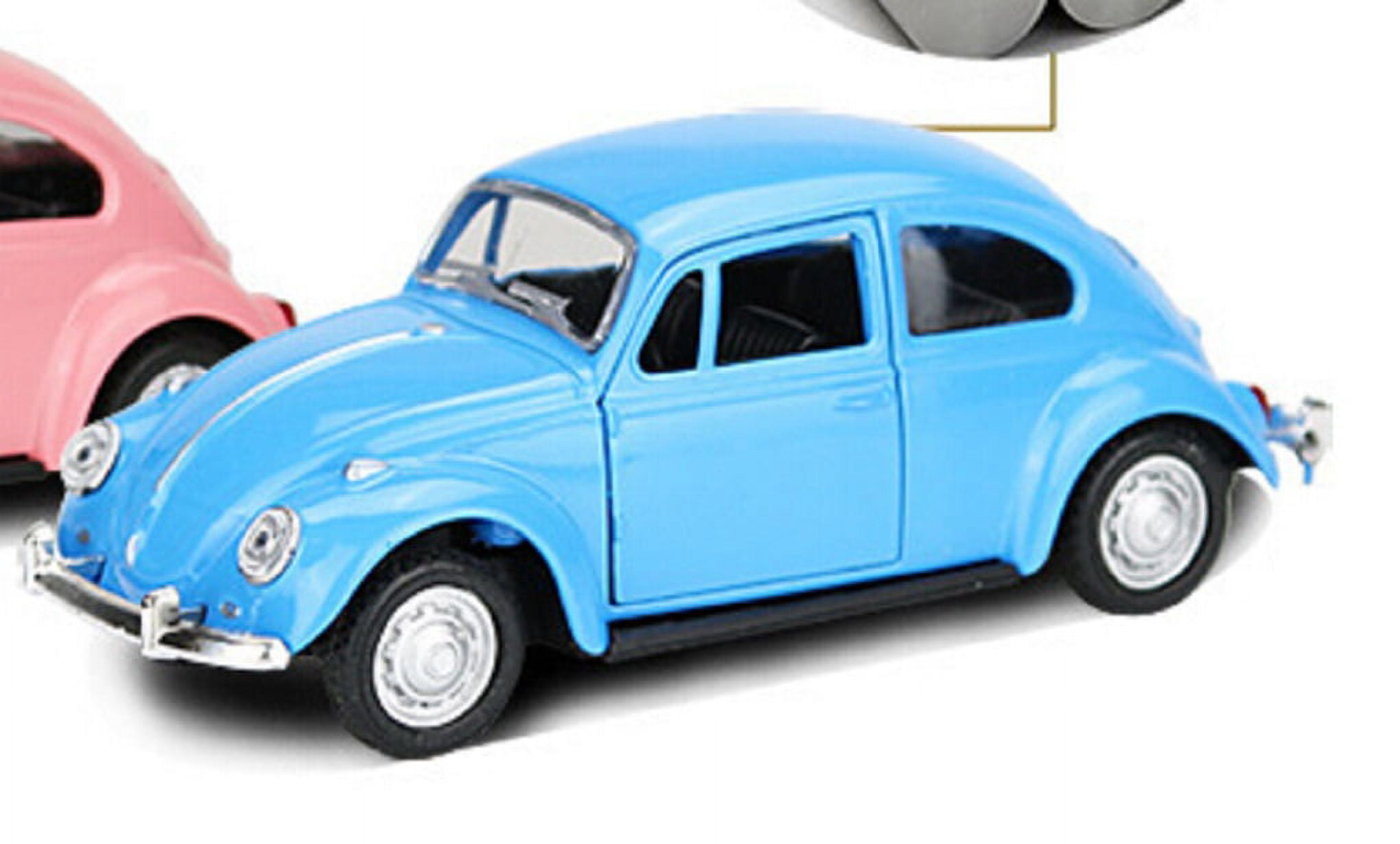 5 1967 Classic Die Cast Volkwagen Beetle Car Diecast Model Toy with ...