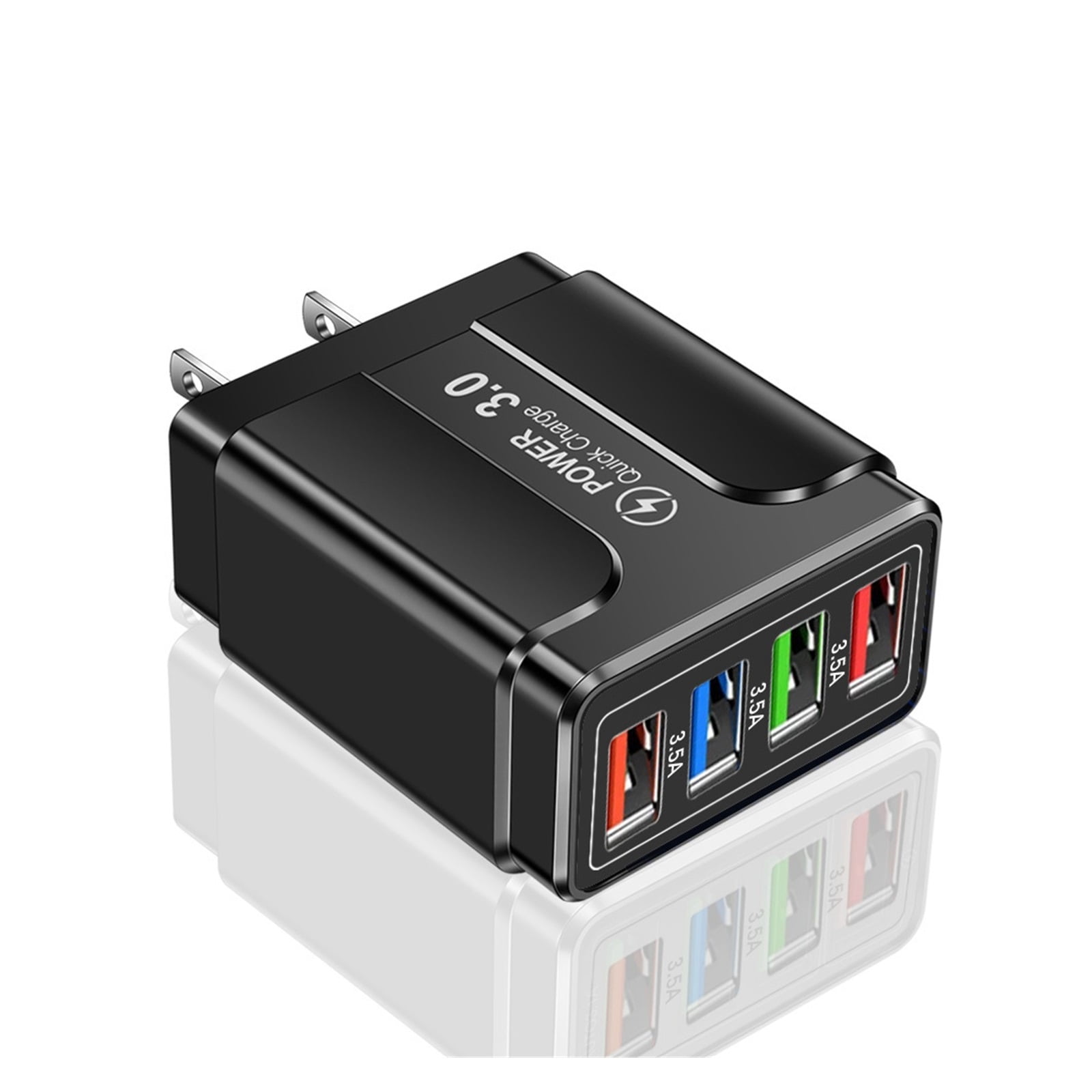 5.1A 48W USB Fast Charger Quick Charge 4.0 3.0 Universal Wall Adapter ...