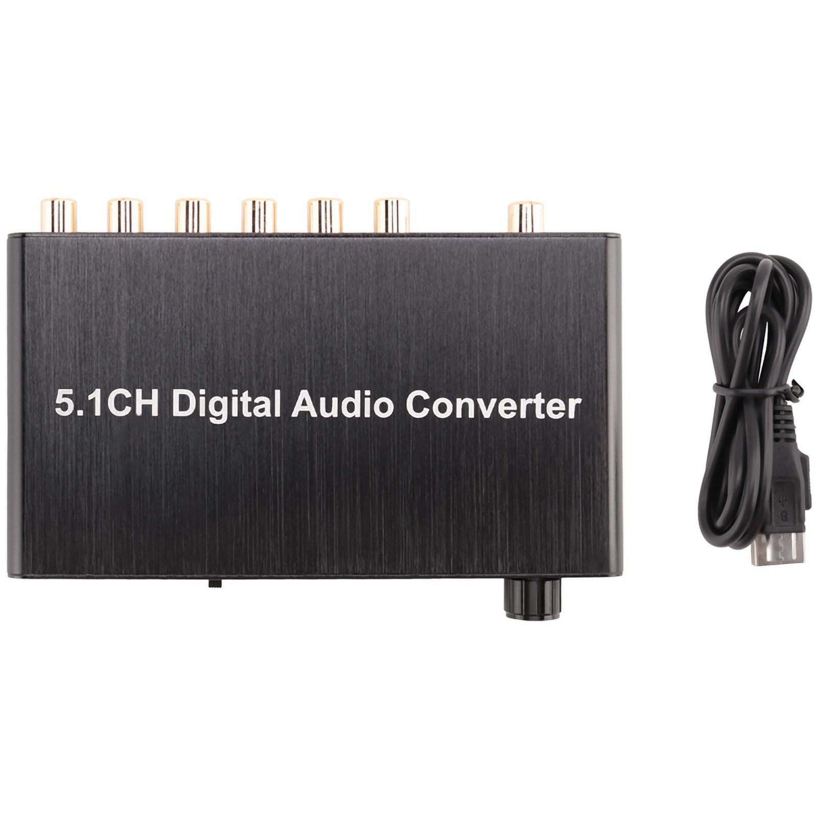 5.1CH Digital Audio Converter Decoder SPDIF Coaxial to DTS AC3 HDTV for ...