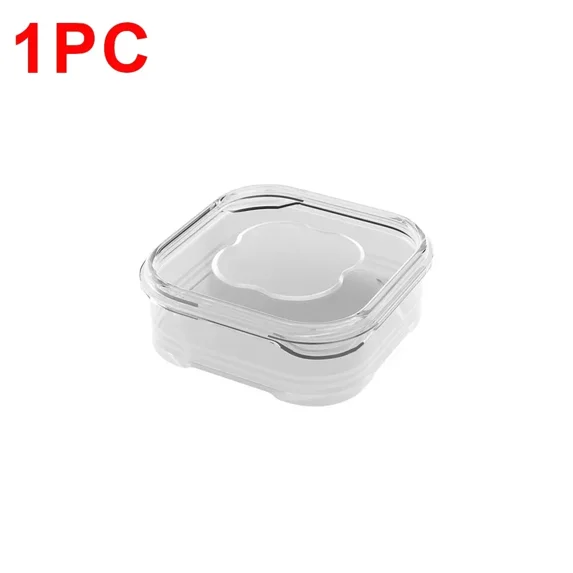 5/1Pcs Food Storage Containers With Lid Mini Transparent Fridge Meat Vegetable Fresh-Keeping ...