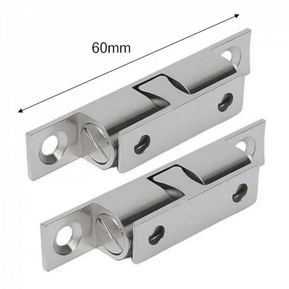 5/1pcs Furniture Door Ball Latch Brass Double Roller Spring Ball Catch ...