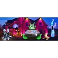 5. 2 FT Halloween Inflatables Animated Alien Decorations Blow Up Yard ...
