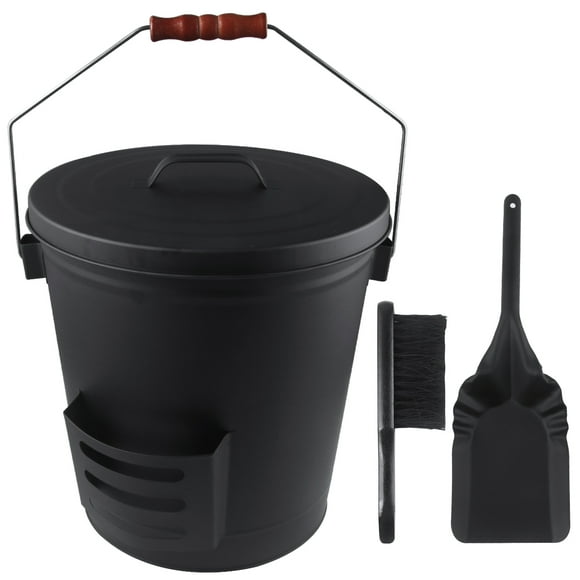 Fireplace Ash Buckets in Various Styles for Safe Ash Handling