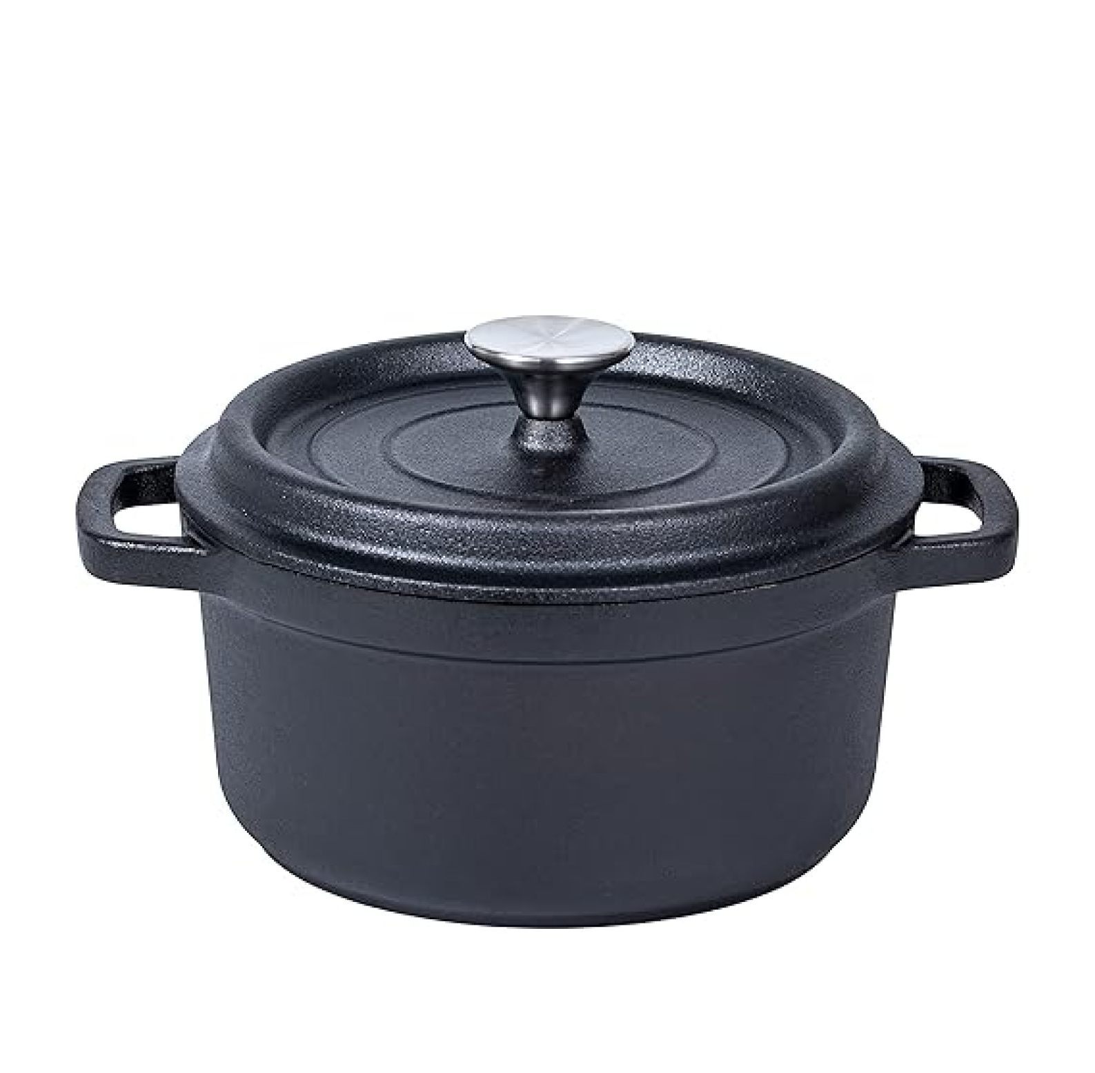 5.2 Quart Pre-Seasoned Cast Iron Dutch Oven with Lid and Handles ...