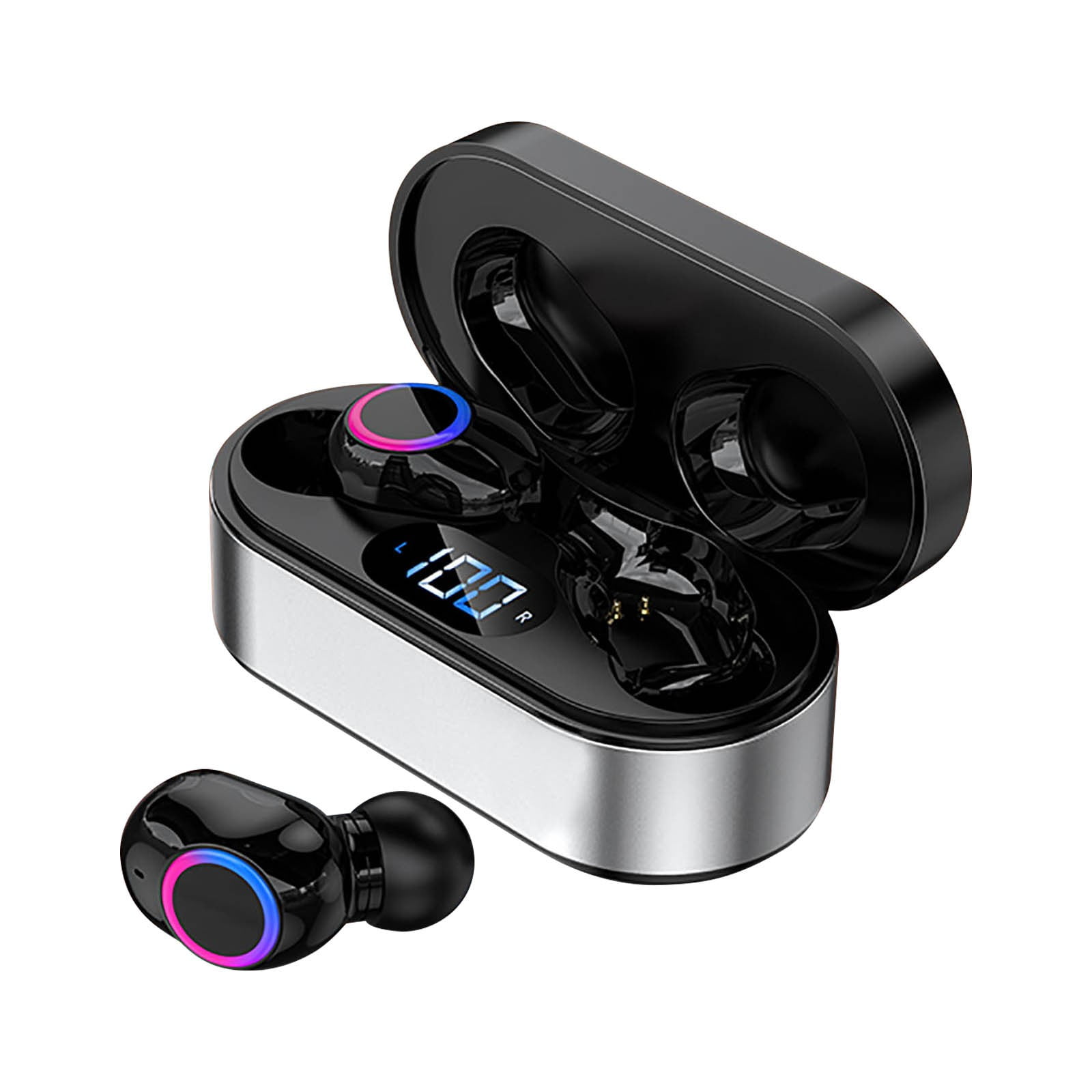 5.2 Wireless Headset, IPX5 - Wireless Earplugs, With Digital Display ...