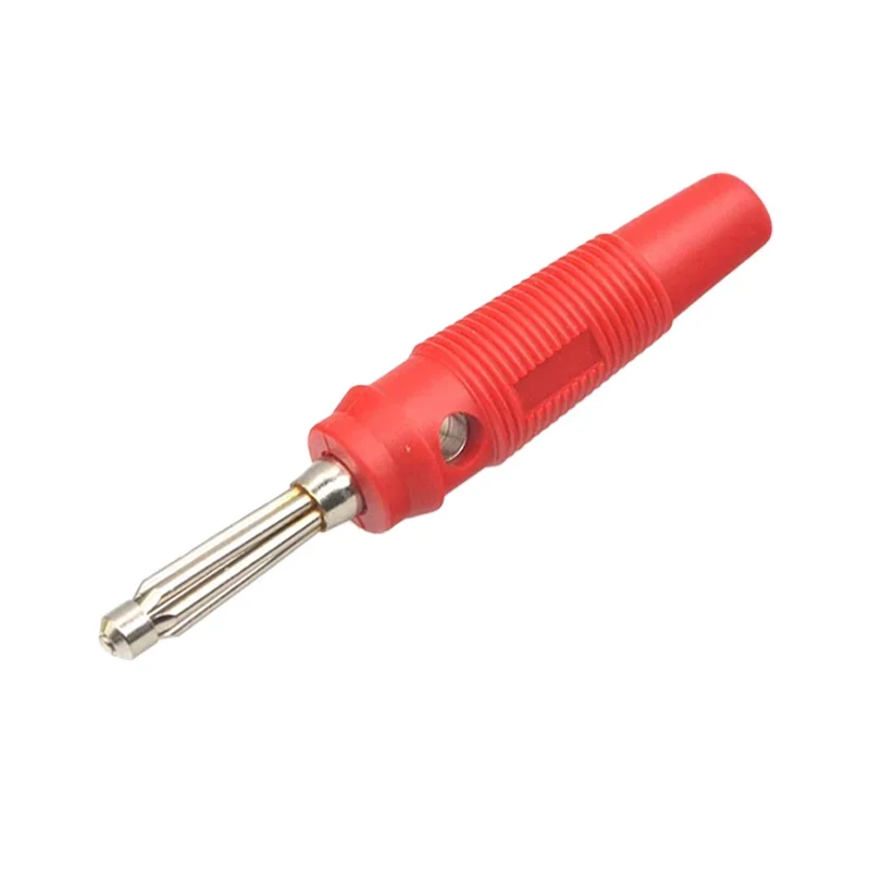 5/20/100Pcs 4mm Banana Plug 32A High Current Solderless Screw Side ...
