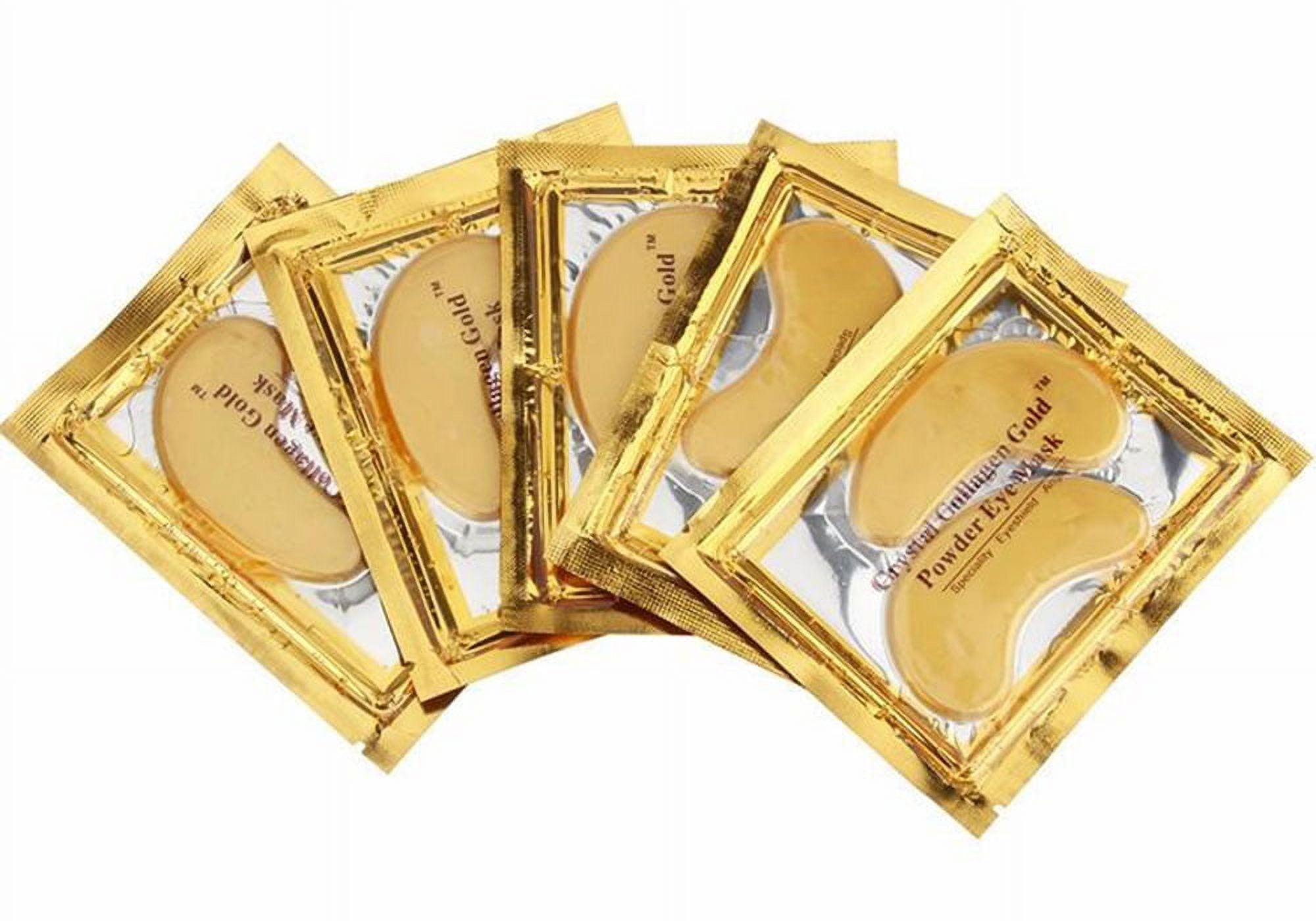 5-2000 Pair Crystal Gold Collagen Powder Eye Mask, Under Eye Dark ...