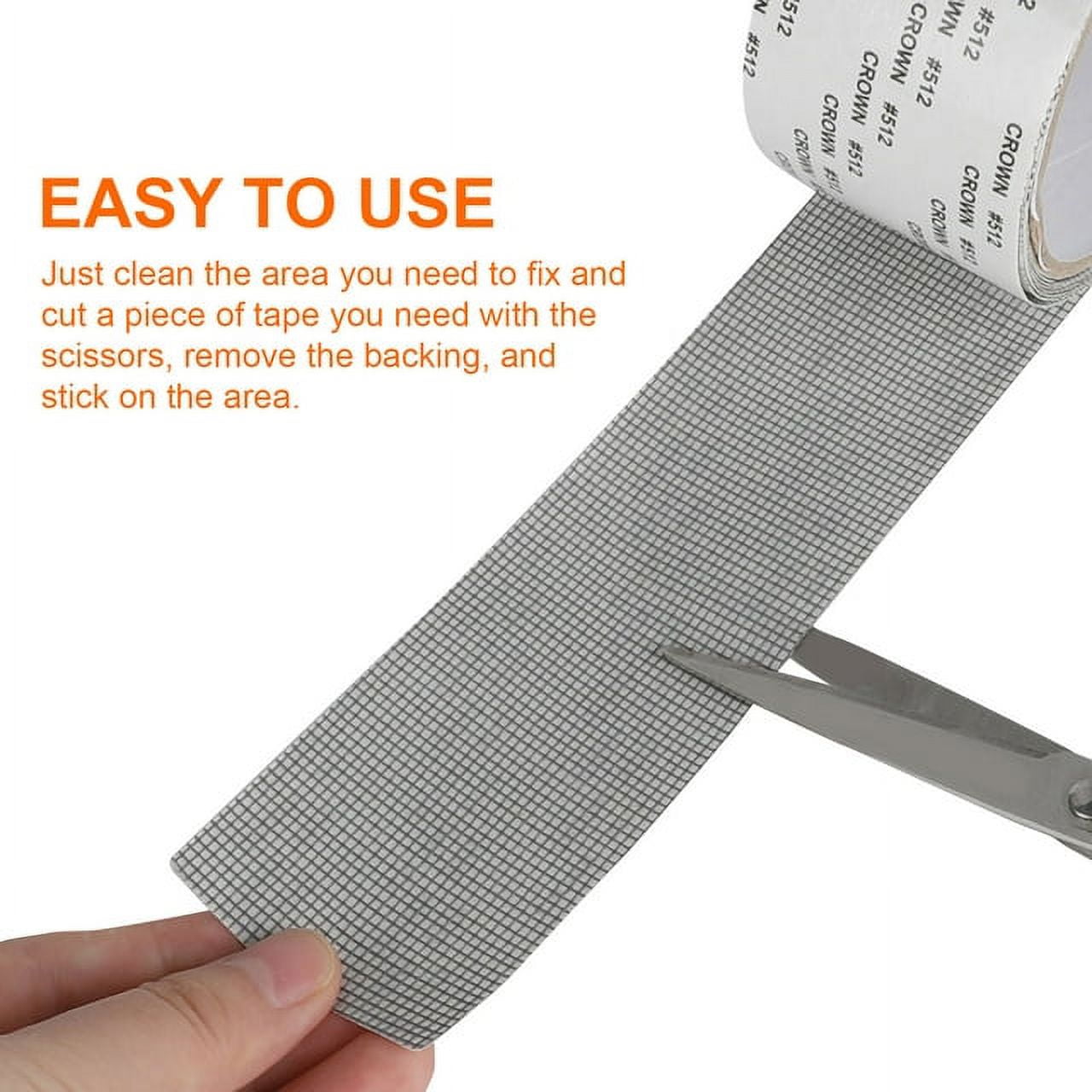 5*200cm/2*78.7in Window Screen Patch Repair Waterproof Tape, Strong ...