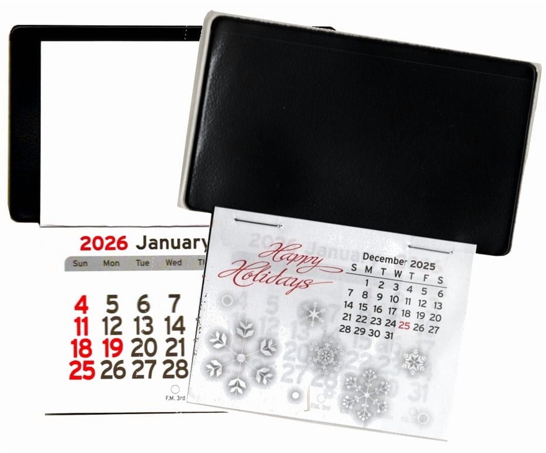 5 - 2025 Business Card Stick Up Calendars Peel N Stick Press and Stick ...