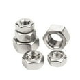 5/20PCS A2 Stainless Steel Reverse Thread Hex Nut M4 M5 M6 M8 M10-M20 ...