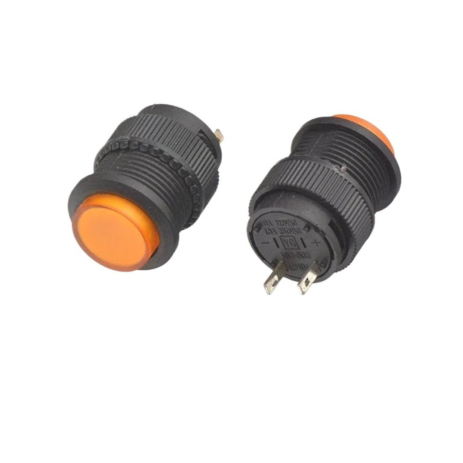 5/20PCS Self-locking 16MM Latching/Momentary Push Button Switch with ...