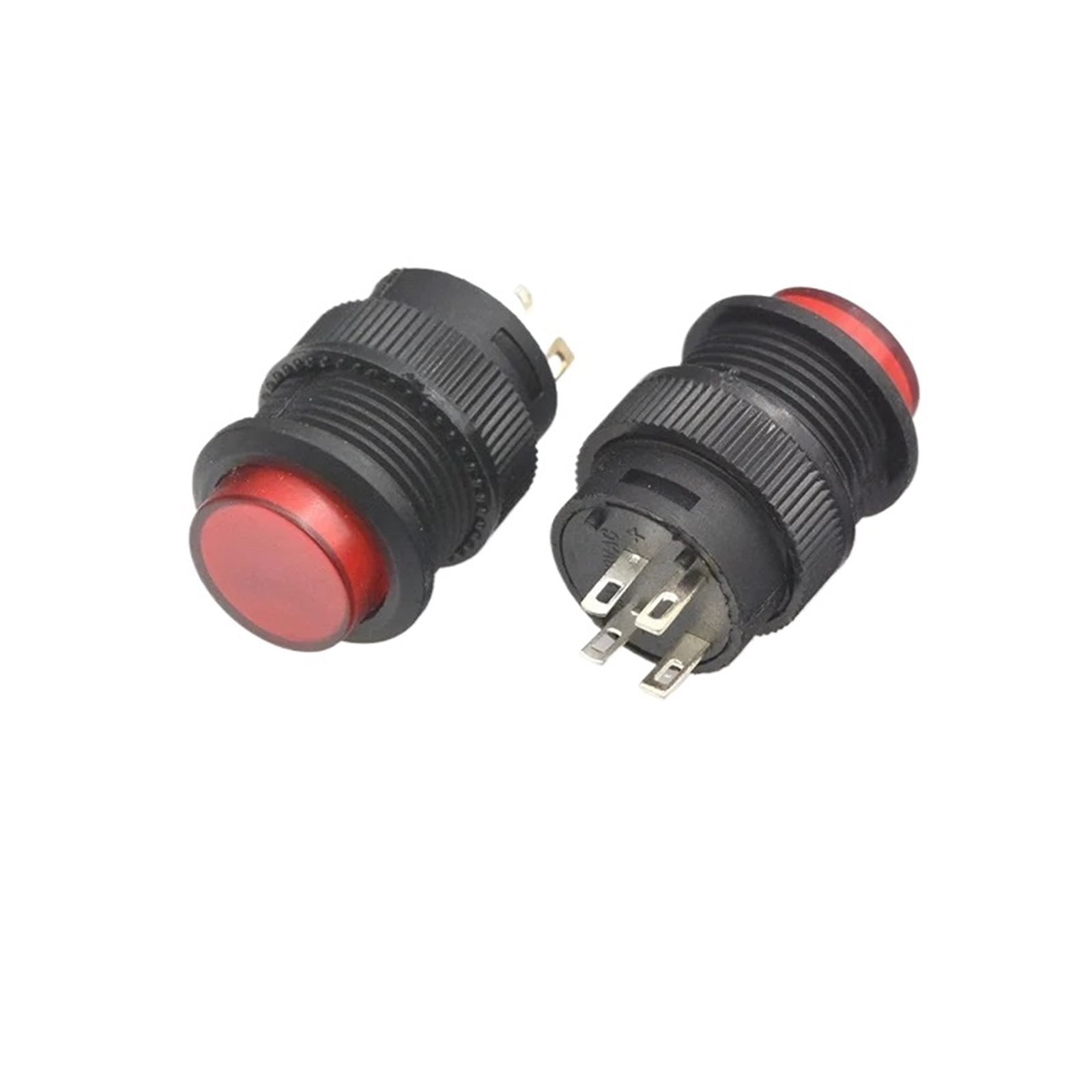 5/20PCS Self-locking 16MM Latching/Momentary Push Button Switch with ...