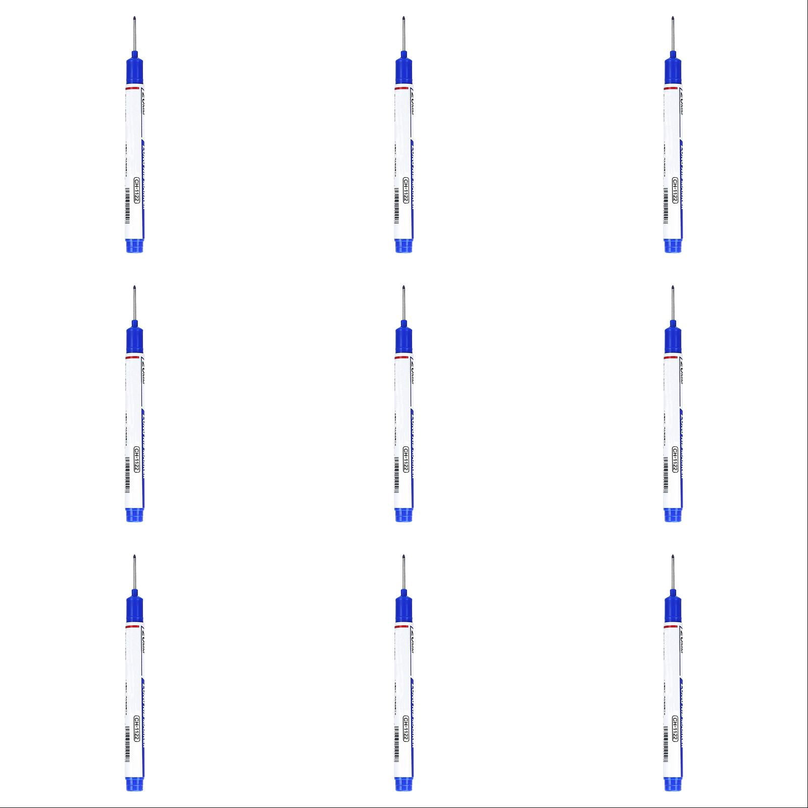 5-20Pcs 4.4 Inch Long Head Deep Hole Marker Pens Deep Reach Metal ...