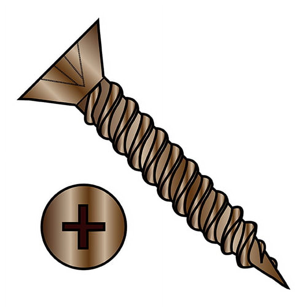 5-20X3/4 Phil Flat Hinge Screw Twinfast Fine Thread Full Thread Steel ...