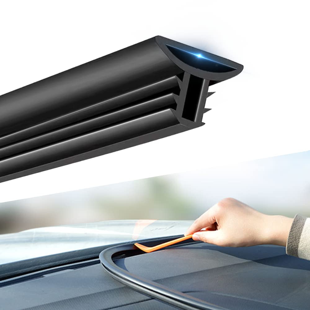 5.24Ft Cuttable Car Rubber SSF20 Seal Strip Trim for Dash Edge,Dust ...