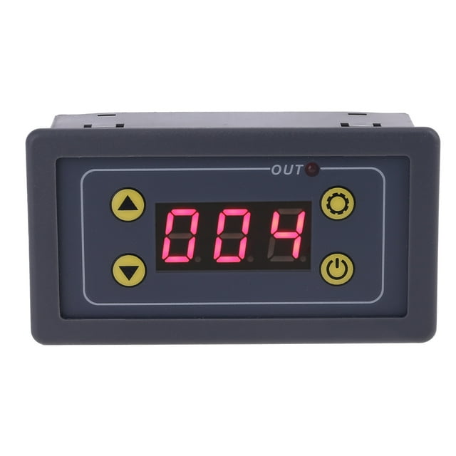 5-24VDC 110V-220VAC LED Display Digital Time Delay Relay Module Timing ...