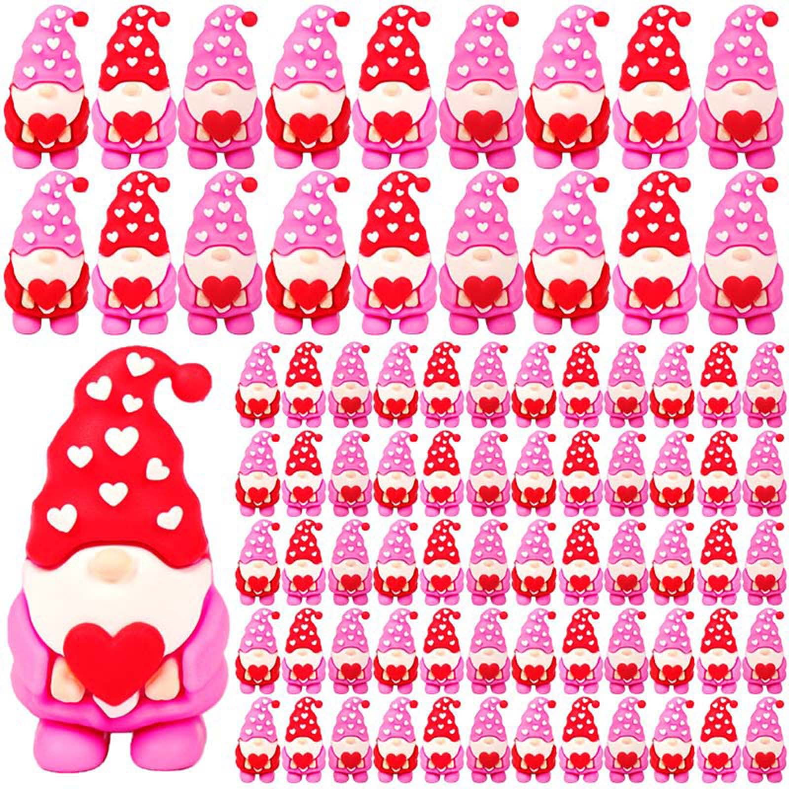 5/25/50/100pcs Valentine's Day mini Gnomes Figurines Statue Gifts for ...