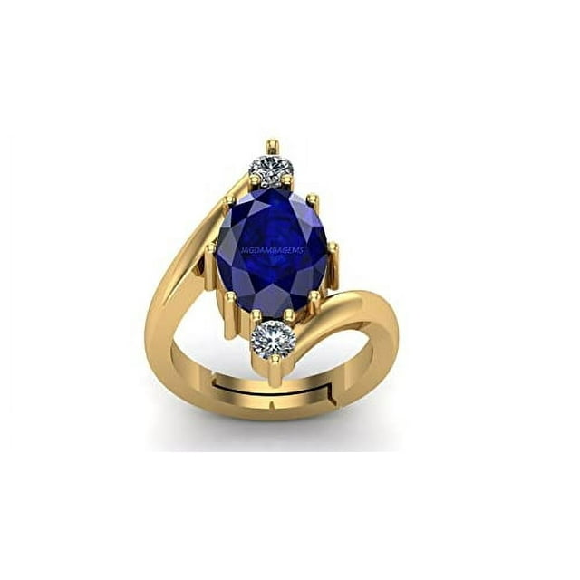 5.25 Ratti 4.45 Carat Lab - Certified Unheated Untreatet Aaa+ Quality Natural Blue Sapphire ...