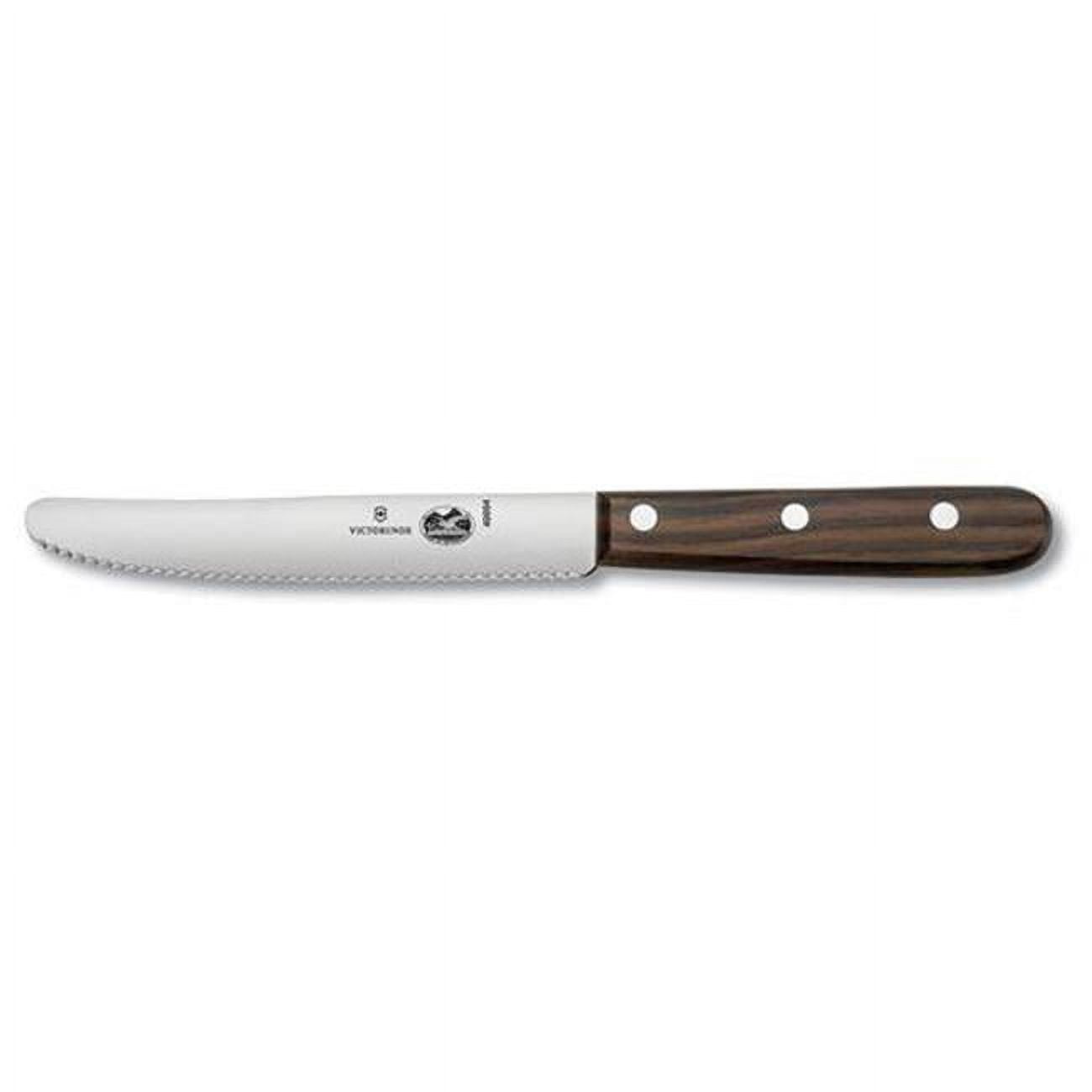 5.25 in. Utility Clam Round Tip Serrated Blade Knife - Walmart.com