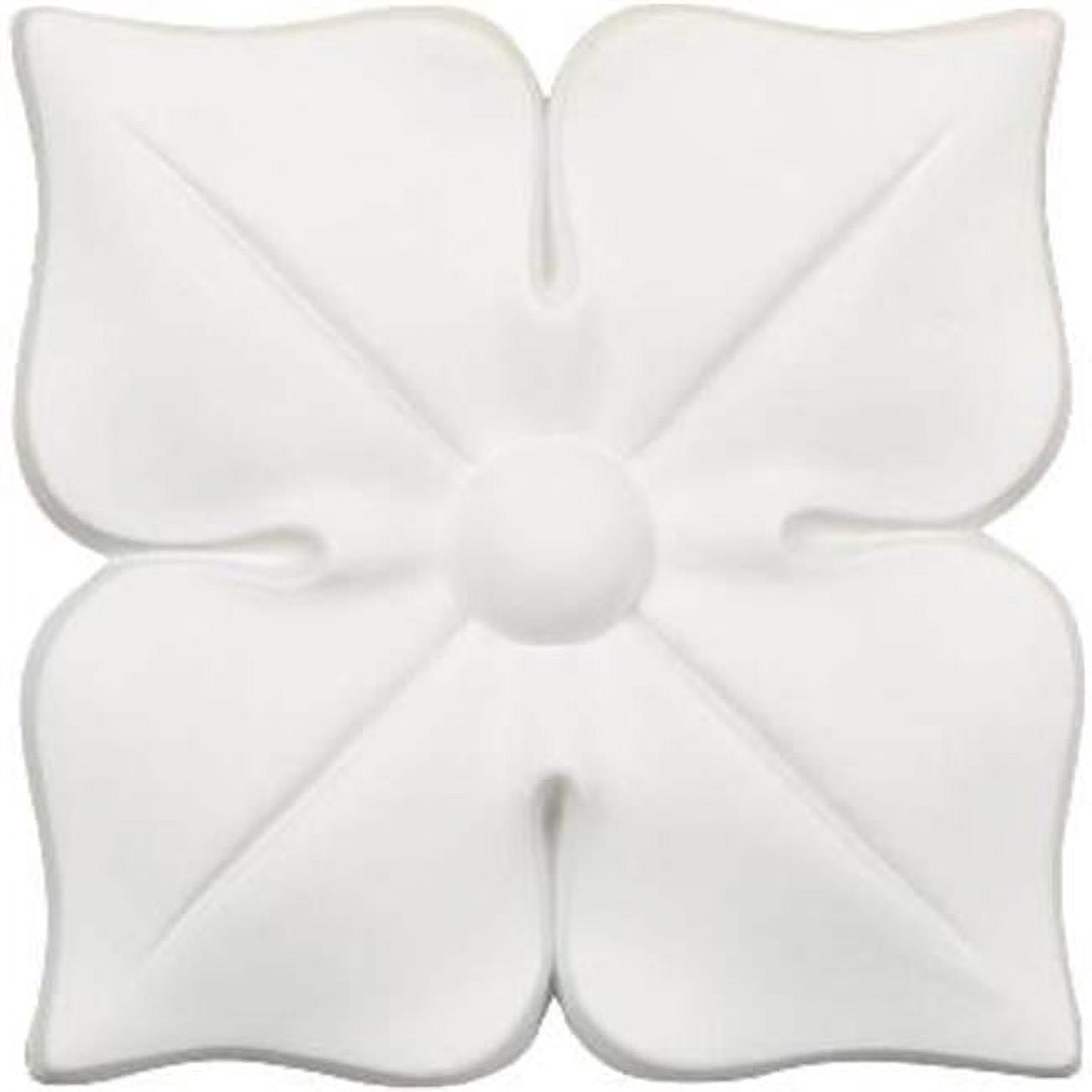 5.25 in. W x 5.25 in. H x .75 in. P Architectural Accents - Kaya Flower ...