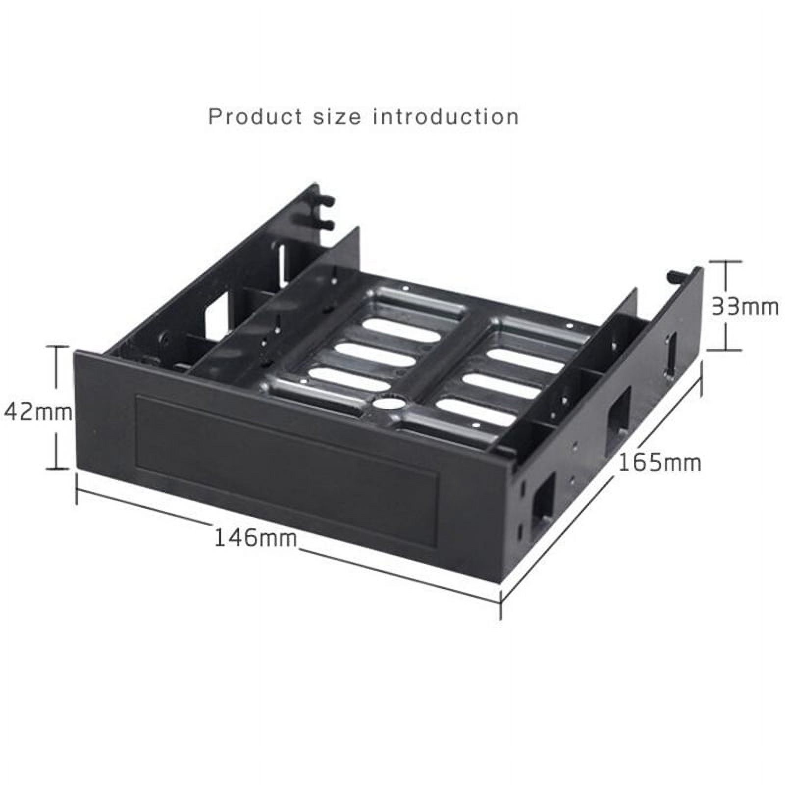 5.25 inch CD-ROM Space to 3.5 inch 2.5 inch SATA HDD Mobile Rack ...