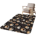 5.25'x6.56' Area Rug for Living Room, Coffee Non Slip Soft Rugs for ...