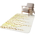 5.25'x6.56' Area Rug for Living Room, Sage Green Polka Dots Non Slip ...