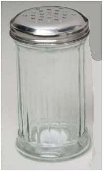 5.25in High Glass Cheese Dispenser W/metal Lid - Walmart.com