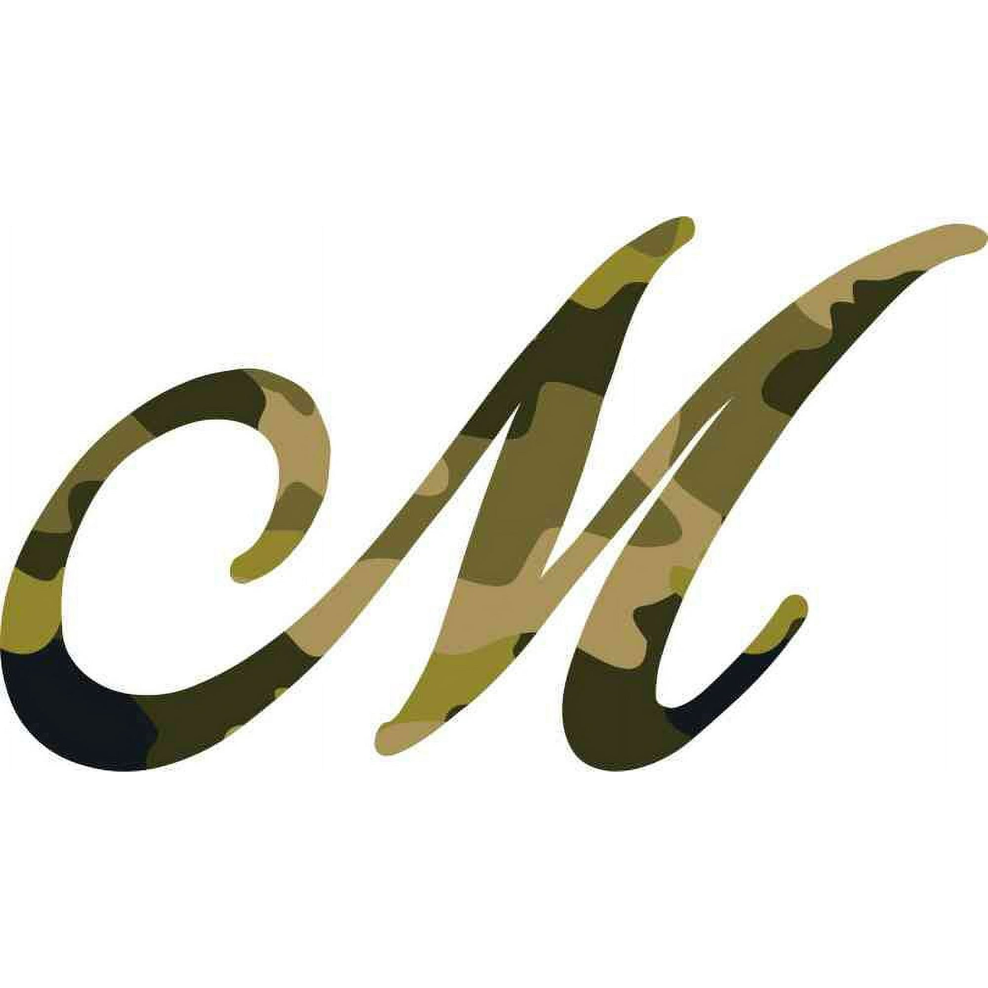 The Letter M In Fancy Cursive