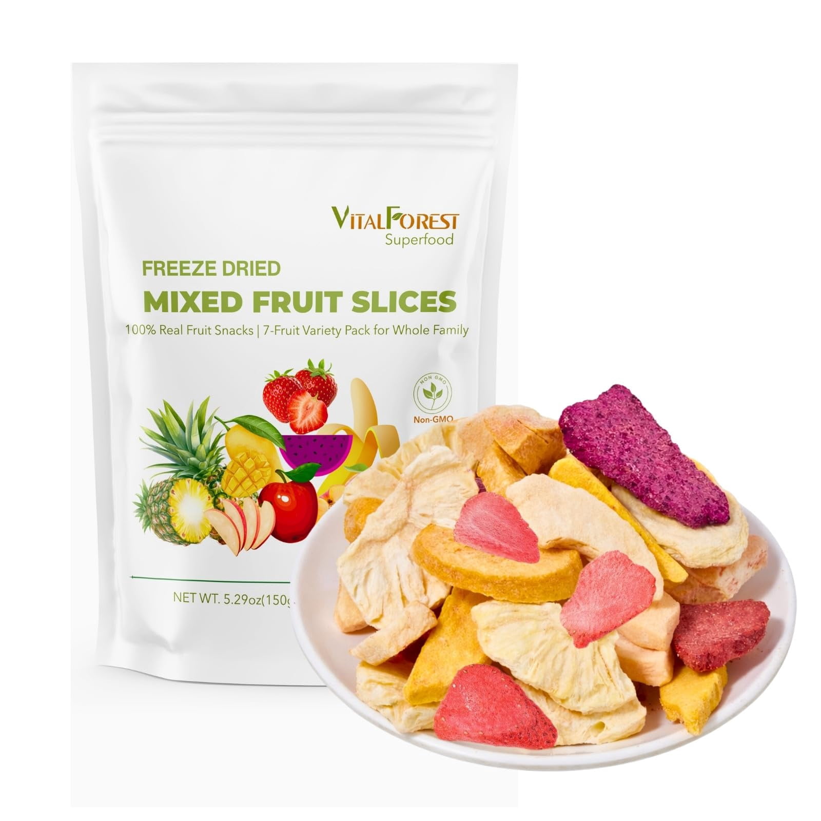 5.29oz(150g) Dried RRF12 Slices Mix, Natural Dried Snacks - Mixed Dried ...