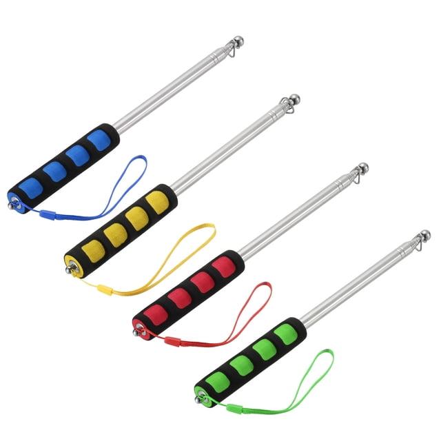 5.2ft Telescopic Handheld Flagpoles Tour Guide Flag Pole for Teaching ...