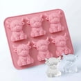 5.2x6.3In Highland Cow Ice Tray, Food Grade Silicone Easy Demold ...