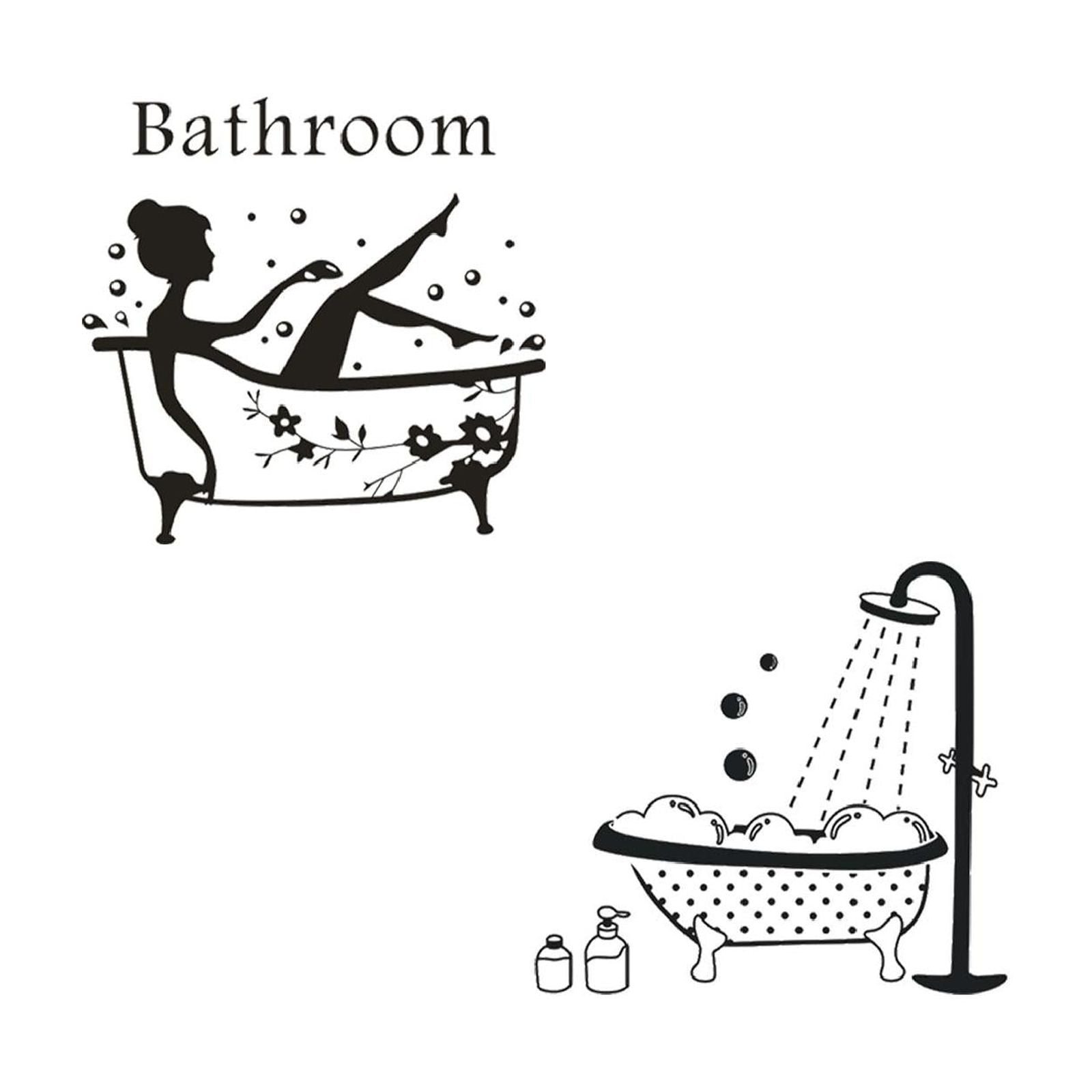 5/3/2/1pcs DIY Removable Sign Wall Decal Princess Door Stickers ...