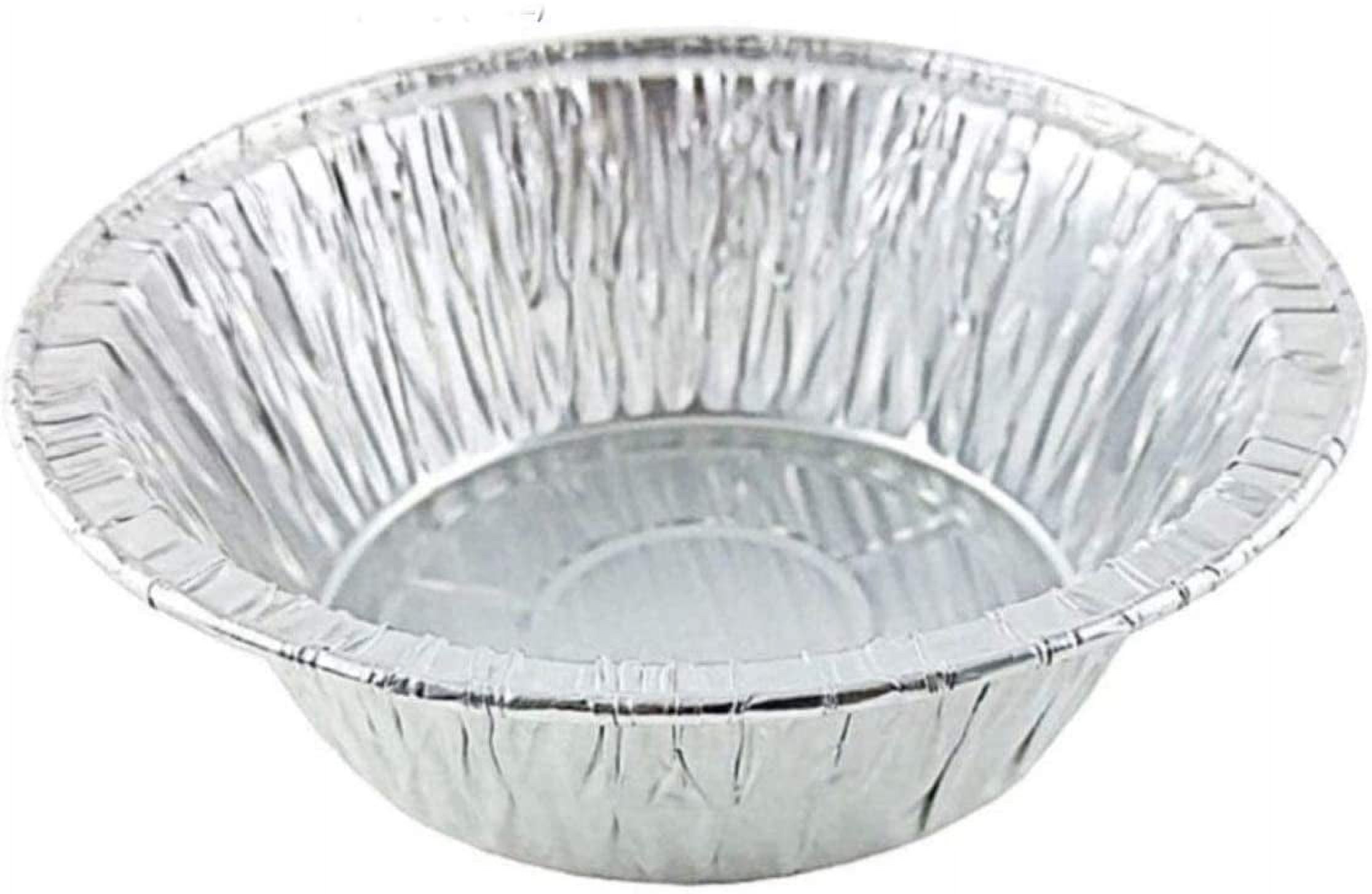 5 3/4" Aluminum Meat Pie Pan Disposable 12 oz. Cooking Baking Tin ...