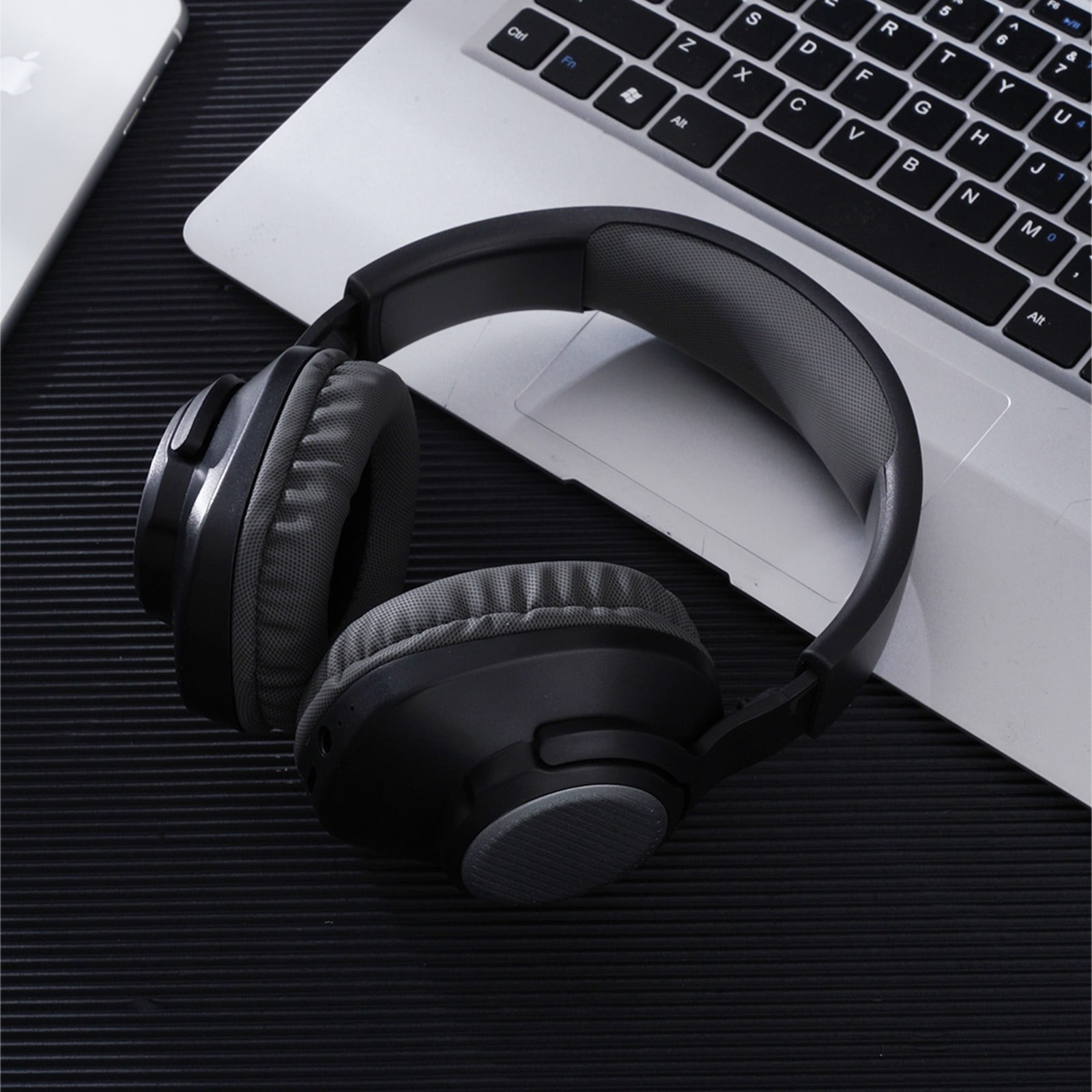 5.3 Bluetooth Earphones, Foldable Headworn, High-Definition Microphone ...